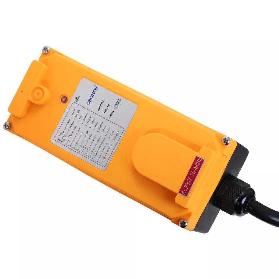 Radio Controle Remoto Industrial Modelo: OBOHOS - Hs-10 - CRP.ASSISTÊNCIA TÉCNICA E VENDA ...