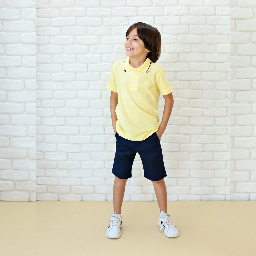 BERMUDA SARJA INFANTIL PEDRO - BODY KIDS GYN