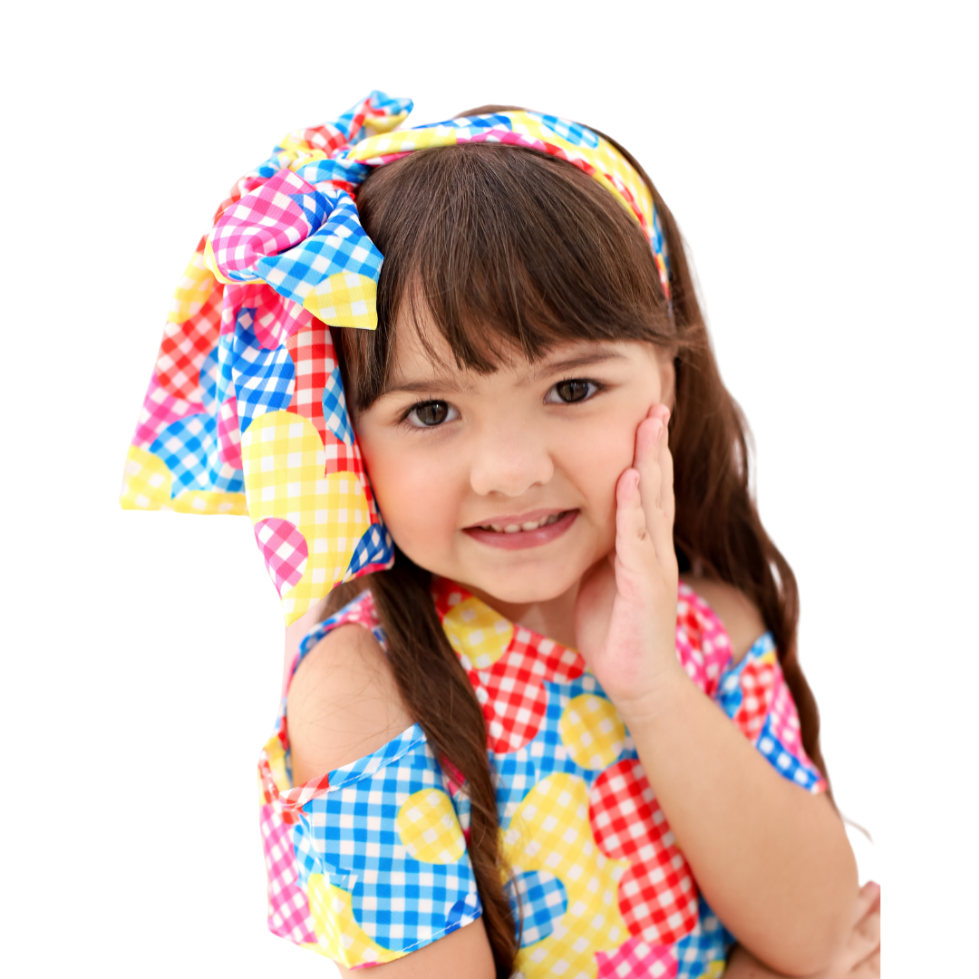 Faixa de cabeça menina Paty - BODY KIDS GYN