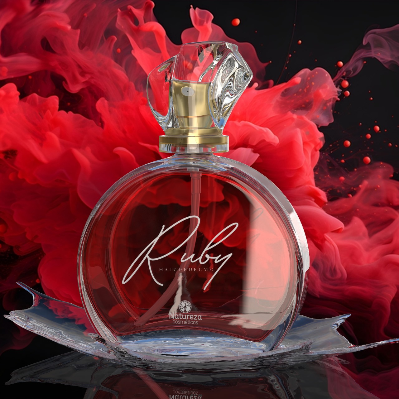 Ruby - Perfume Capilar 50ml - Natureza Cosméticos - Bella Eva