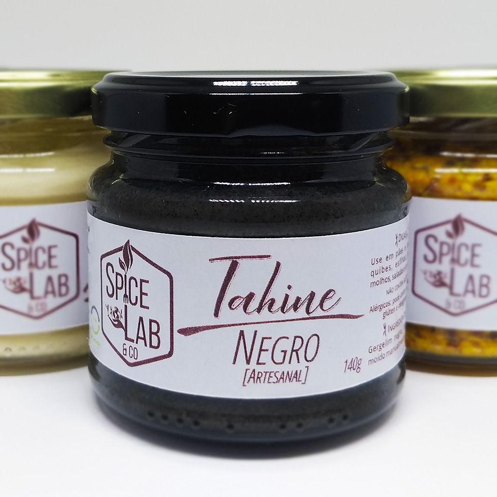 Tahine Negro ou Black Tahine - Spice Lab & Co | Ancestralidade e ...