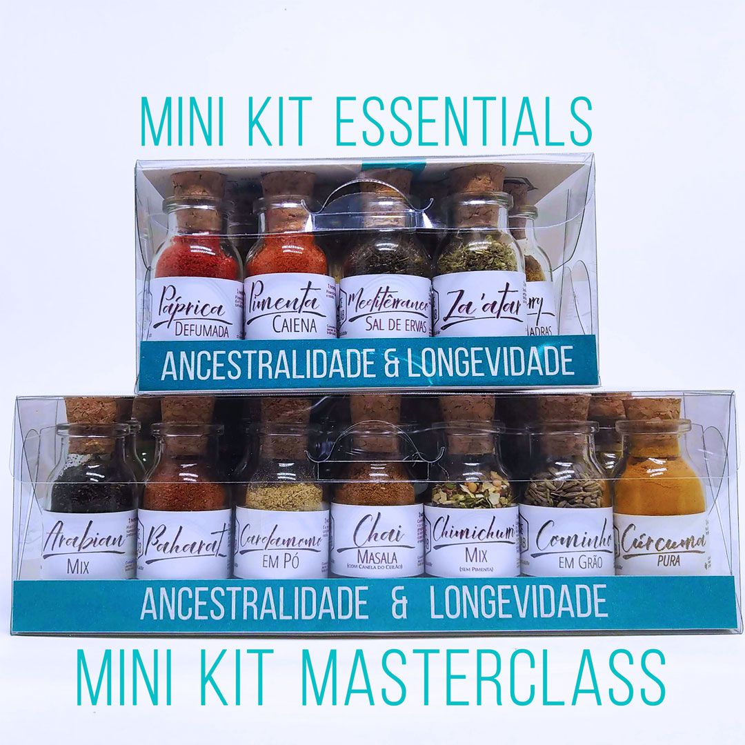 MINI ESSENTIALS SPICES - Spice Lab & Co | Ancestralidade e Longevidade ...