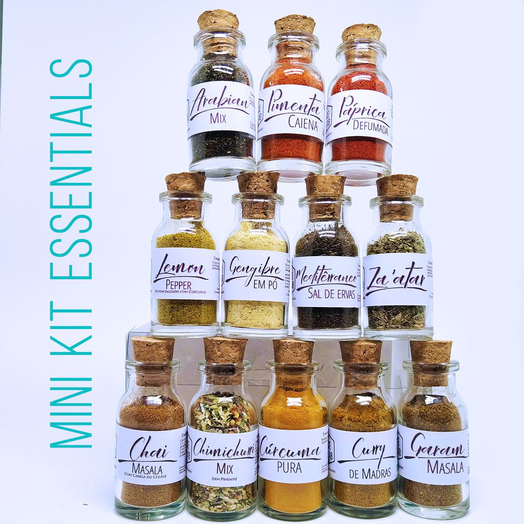 MINI ESSENTIALS SPICES - Spice Lab & Co | Ancestralidade e Longevidade ...