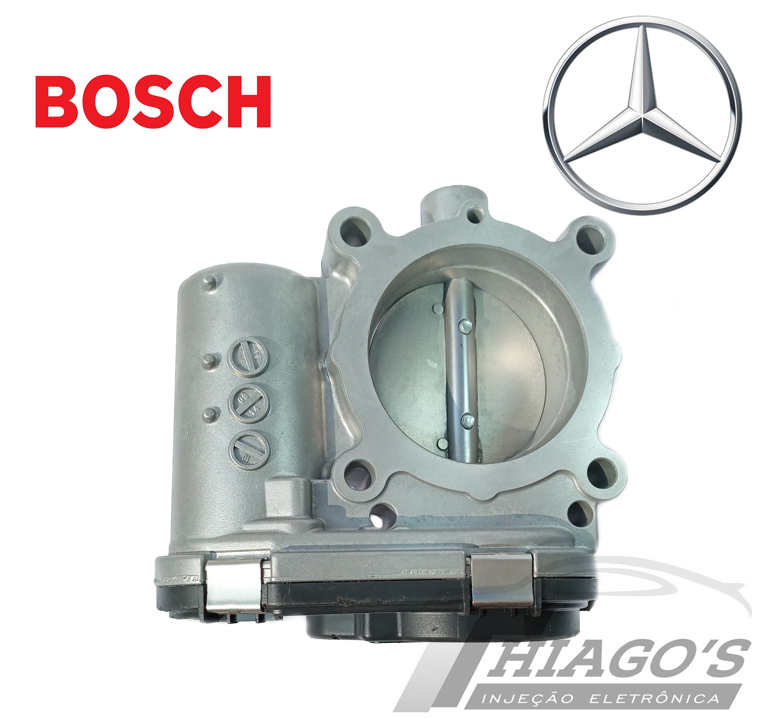 *(SÓ COM TROCA)* Corpo de borboleta - TBI Mercedes C180 - C200 - A200 1 ...