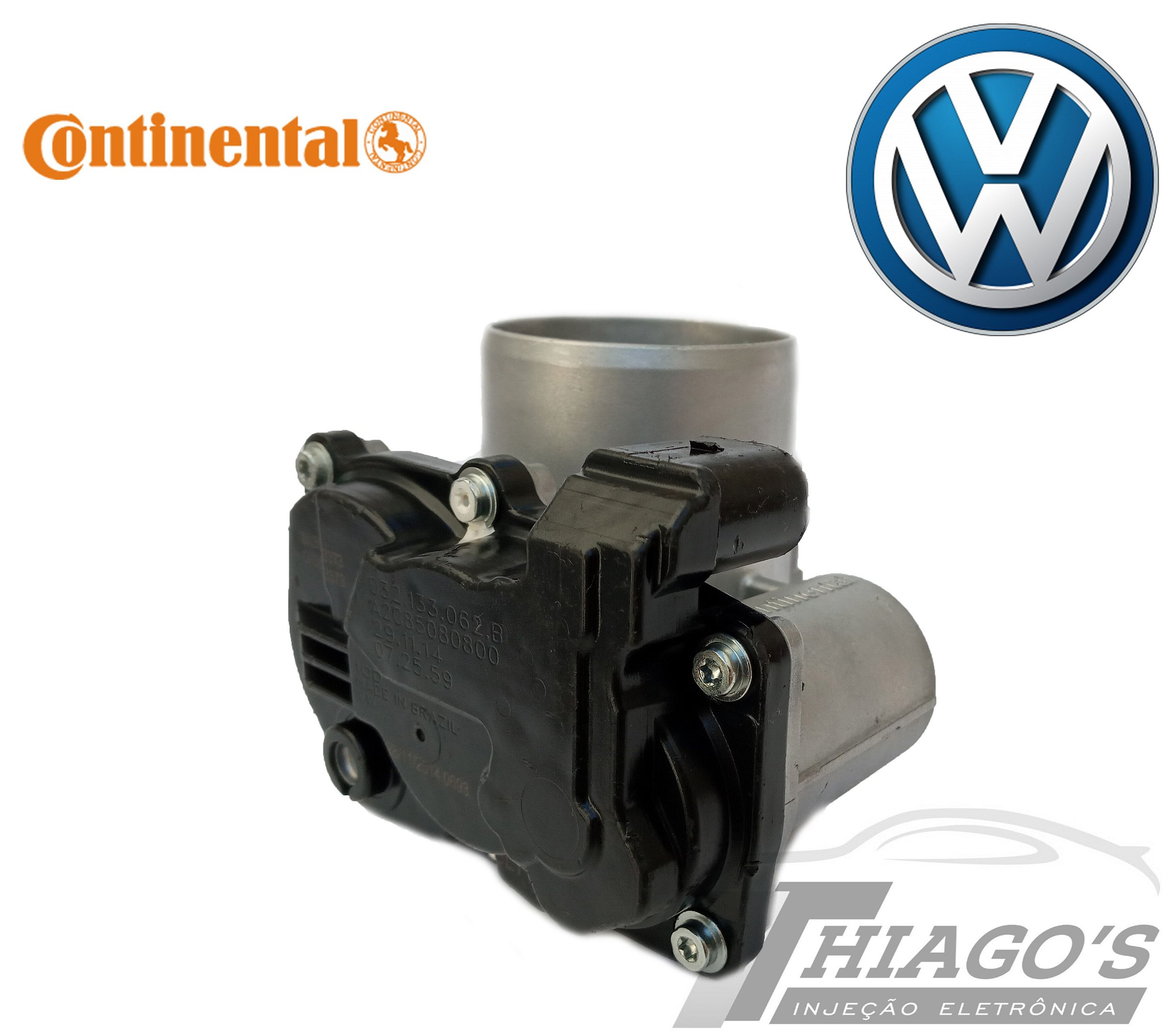 Corpo de borboleta - TBI Volkswagen Fox / Gol / Golf / Saveiro / Voyage ...