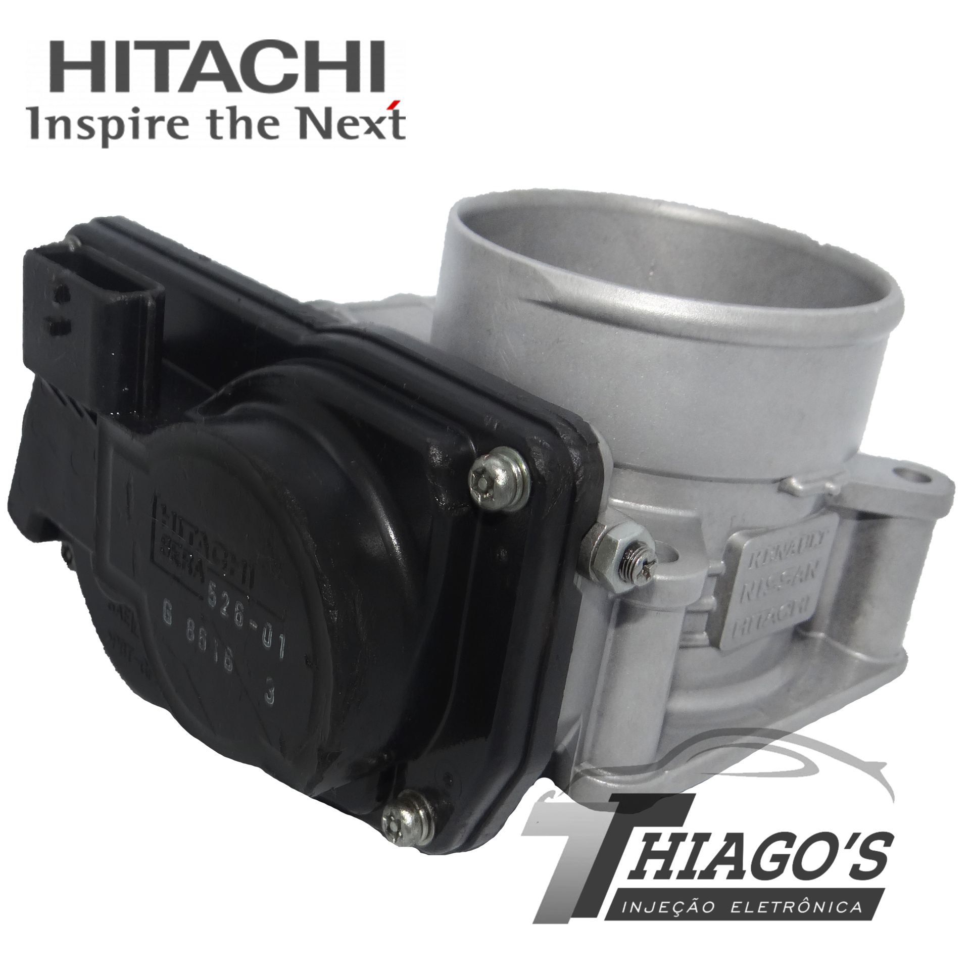 *(SÓ COM TROCA)* Corpo de Borboleta- TBI NISSAN/ HITACHI/ SERA /526-01 ...