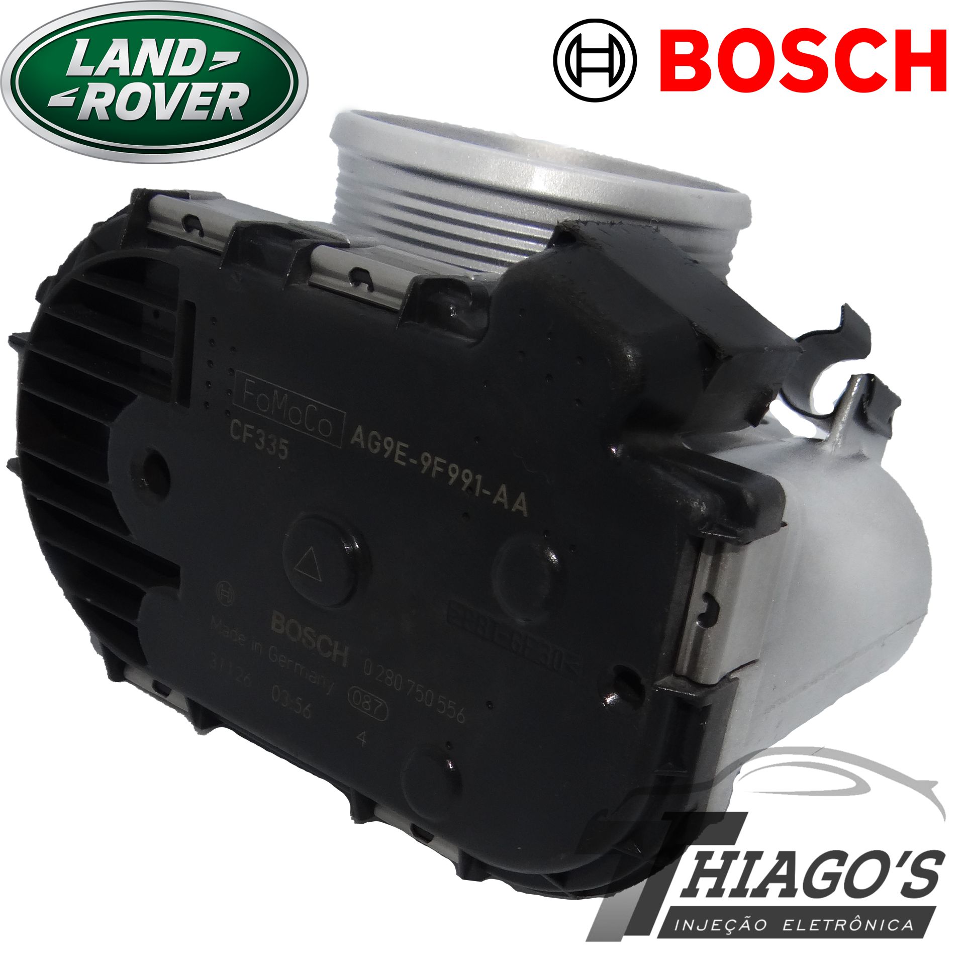 *(SÓ COM TROCA)* Corpo de Borboleta- TBI Land Rover/ Evoque/ Volvo/ S60 ...