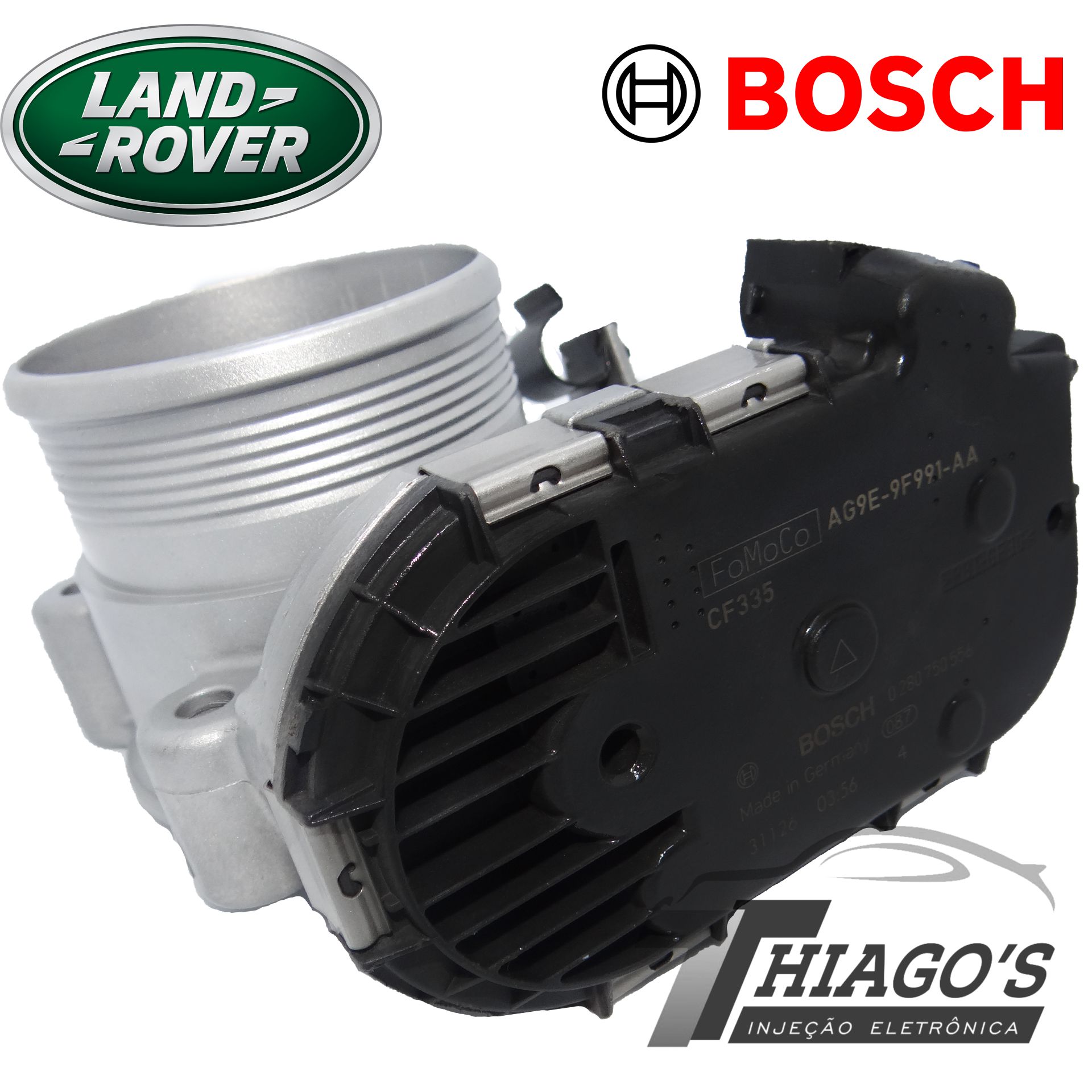 *(SÓ COM TROCA)* Corpo de Borboleta- TBI Land Rover/ Evoque/ Volvo/ S60 ...