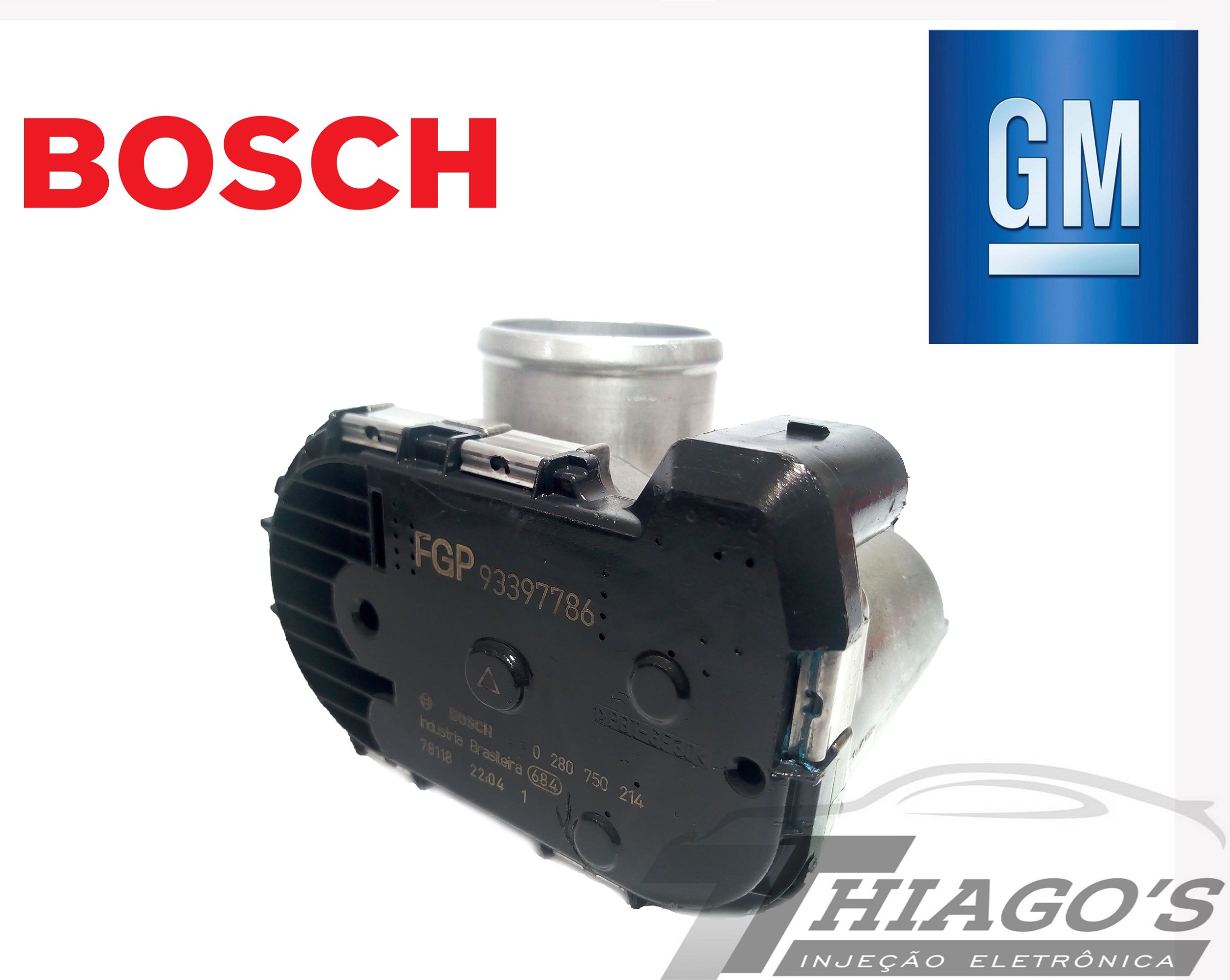 Corpo de borboleta - TBI GM Corsa / Celta 1.0 Flex - 0280750214 ...