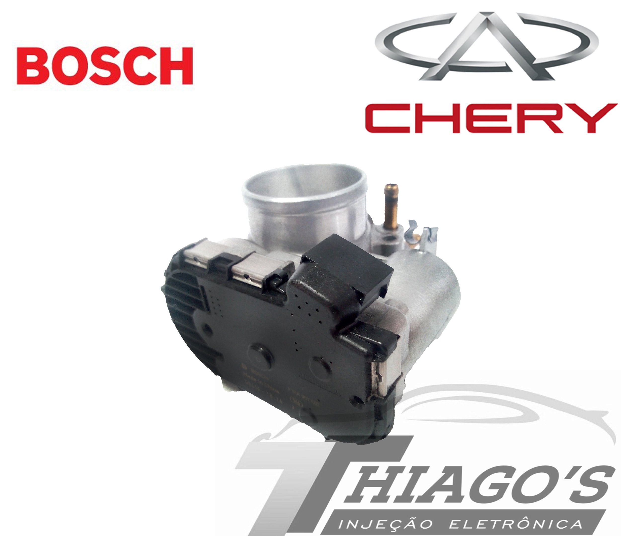 *(SÓ COM TROCA)* Corpo de borboleta - Tbi - Chery Qq / A1 - F01R00Y002 ...