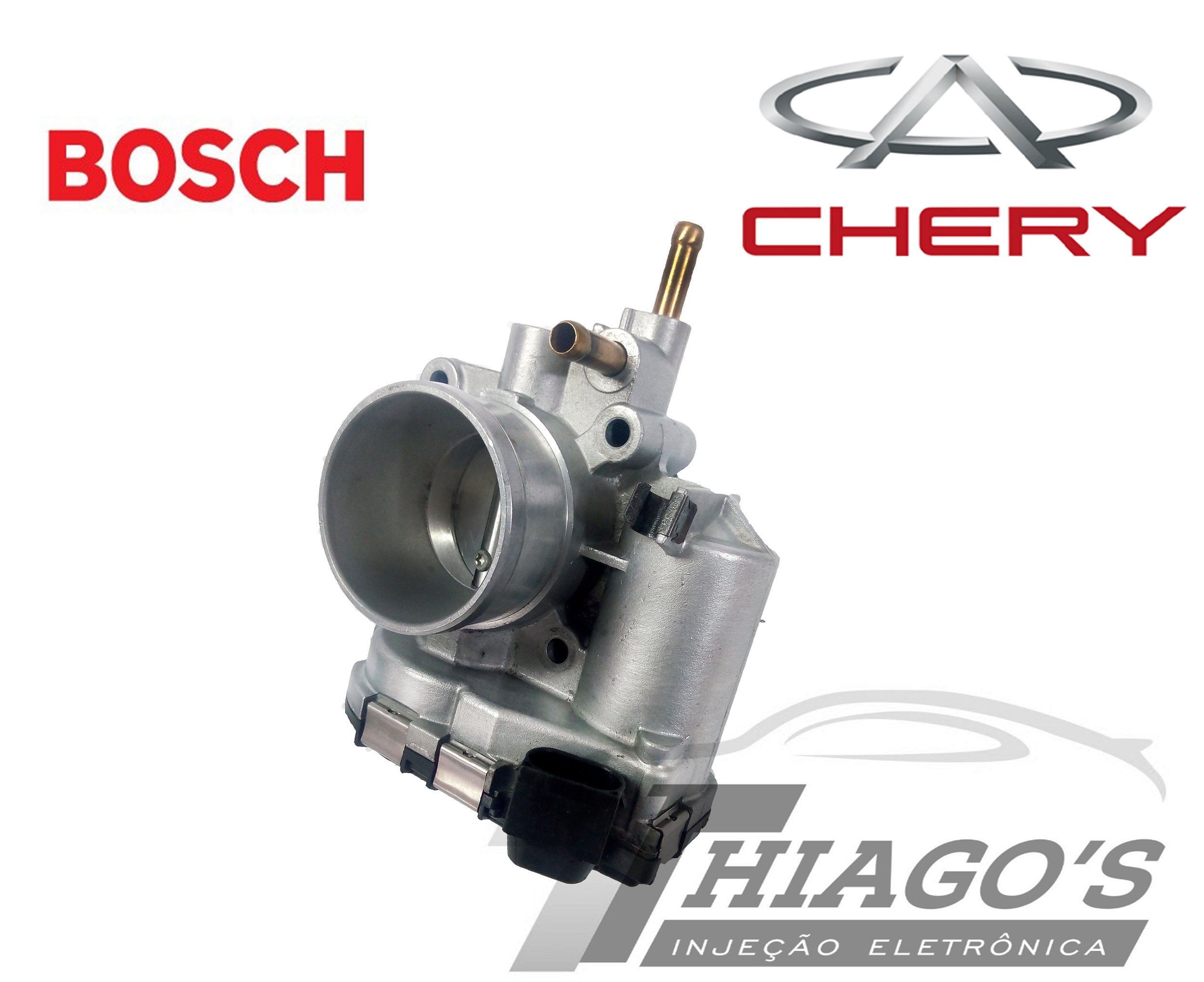 *(SÓ COM TROCA)* Corpo de borboleta - Tbi - Chery Qq / A1 - F01R00Y002 ...