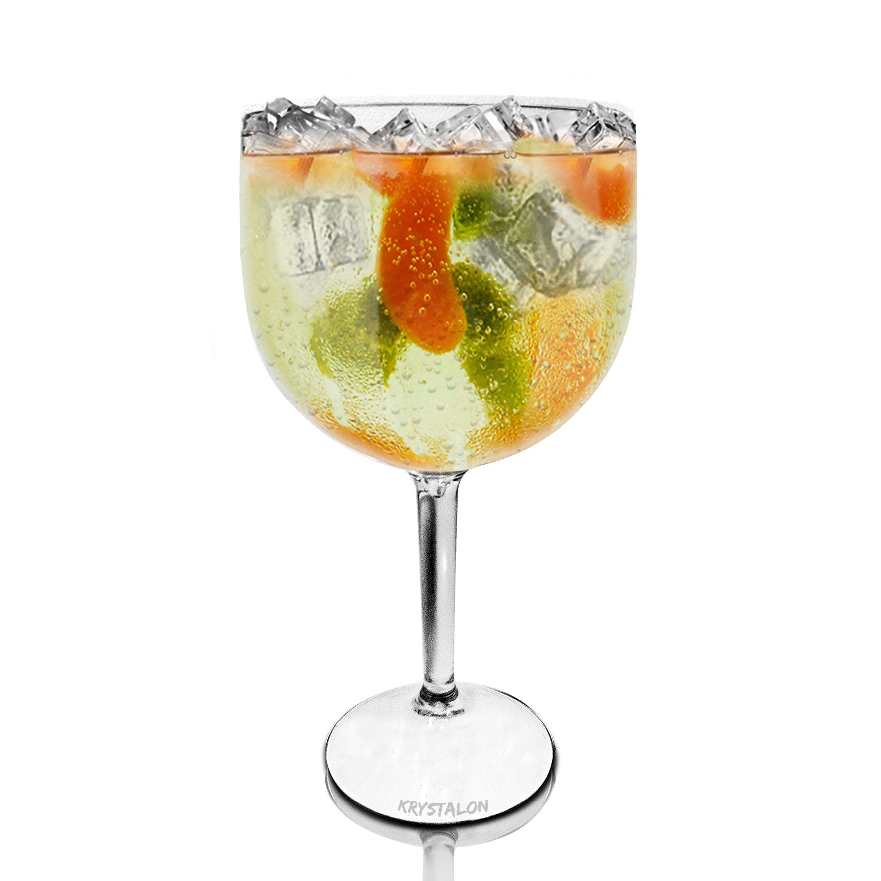 Copo de Gin Acrilico - Copo para Gin Tonica - KrystalON Copo Acrilico e ...
