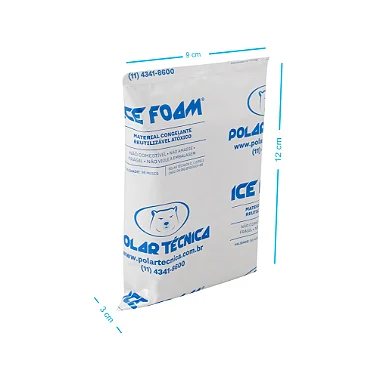 Gelo espuma Ice Foam 300g | Caixa com com 42 Unidades | Polar Store ...