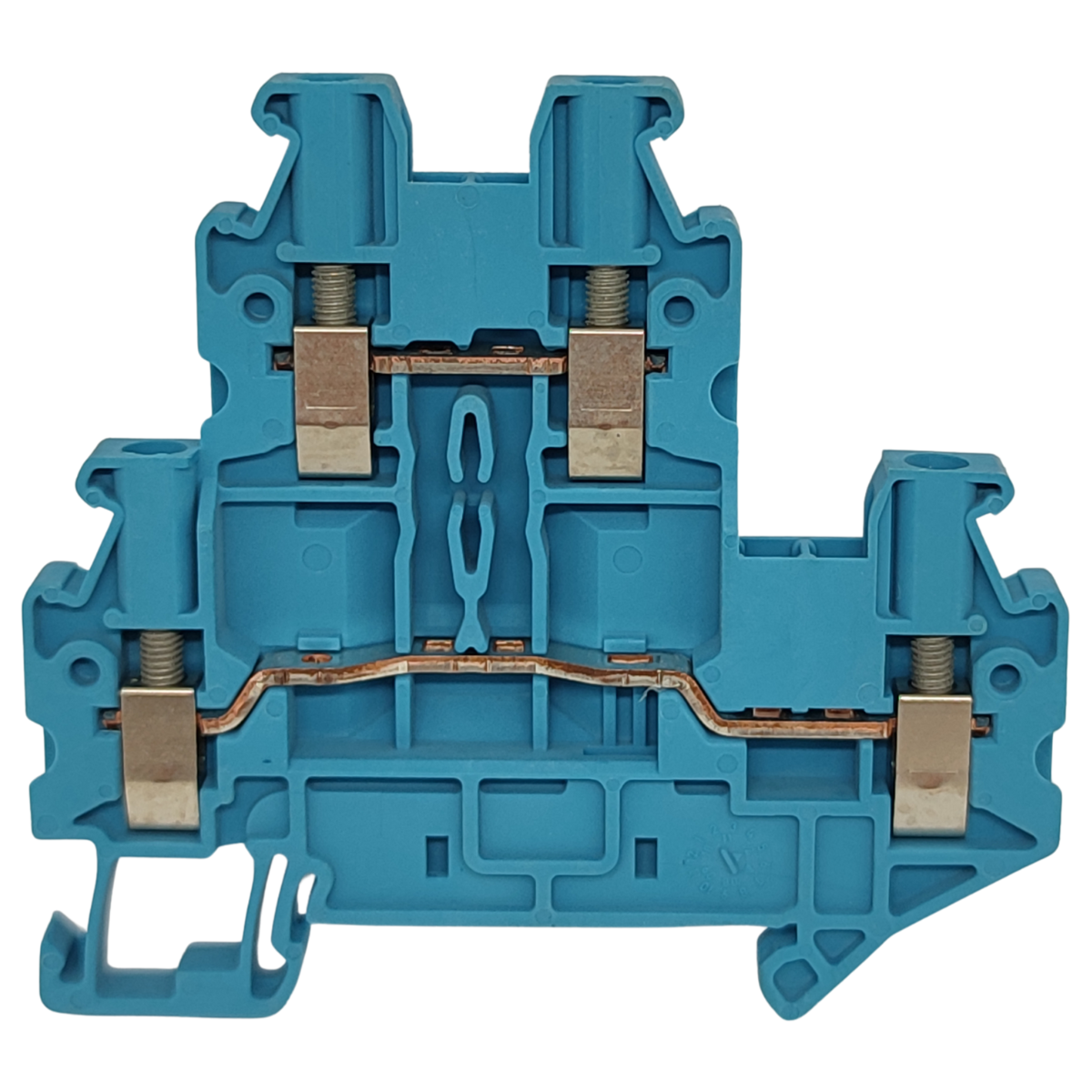 UTTB 2,5 BU Borne de Dois Niveis Conexao Parafuso Azul 3044649 Phoenix ...