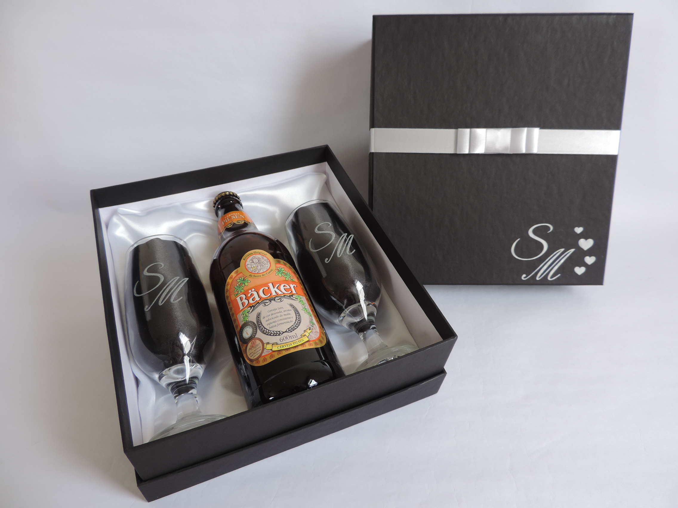 Presente Personalizado c/ Taça de Cerveja + Caixa Presente | MONDY ...