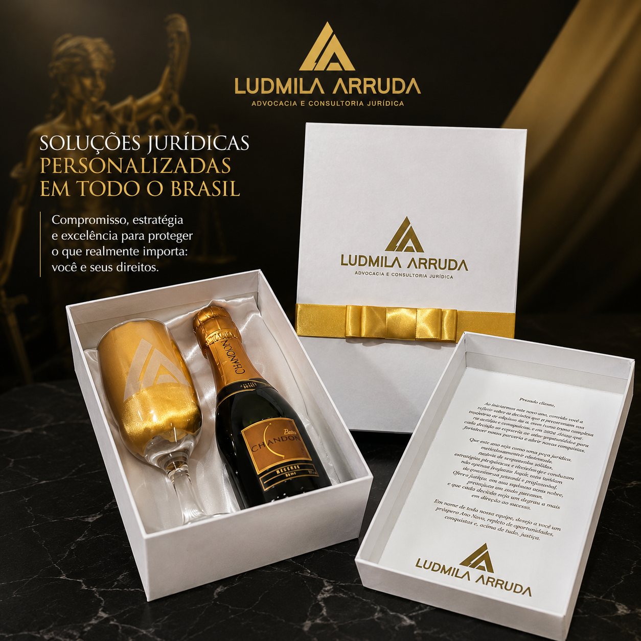 Taça de Champanhe - Kit Individual + Mensagem Interna + Espaço 187ml ...