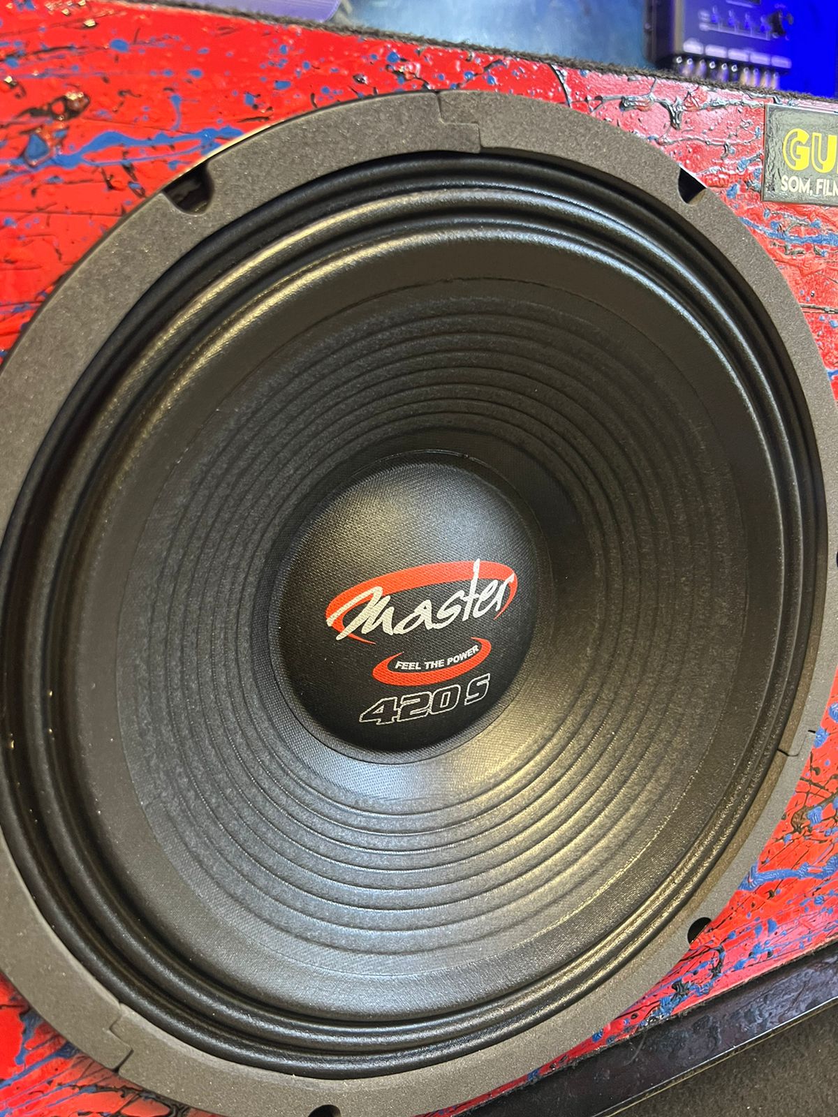 CAIXA TRIO MASTER 420 RMS VERMELHA COM DRIVER COMPET E TWITTER UNLIKE ...