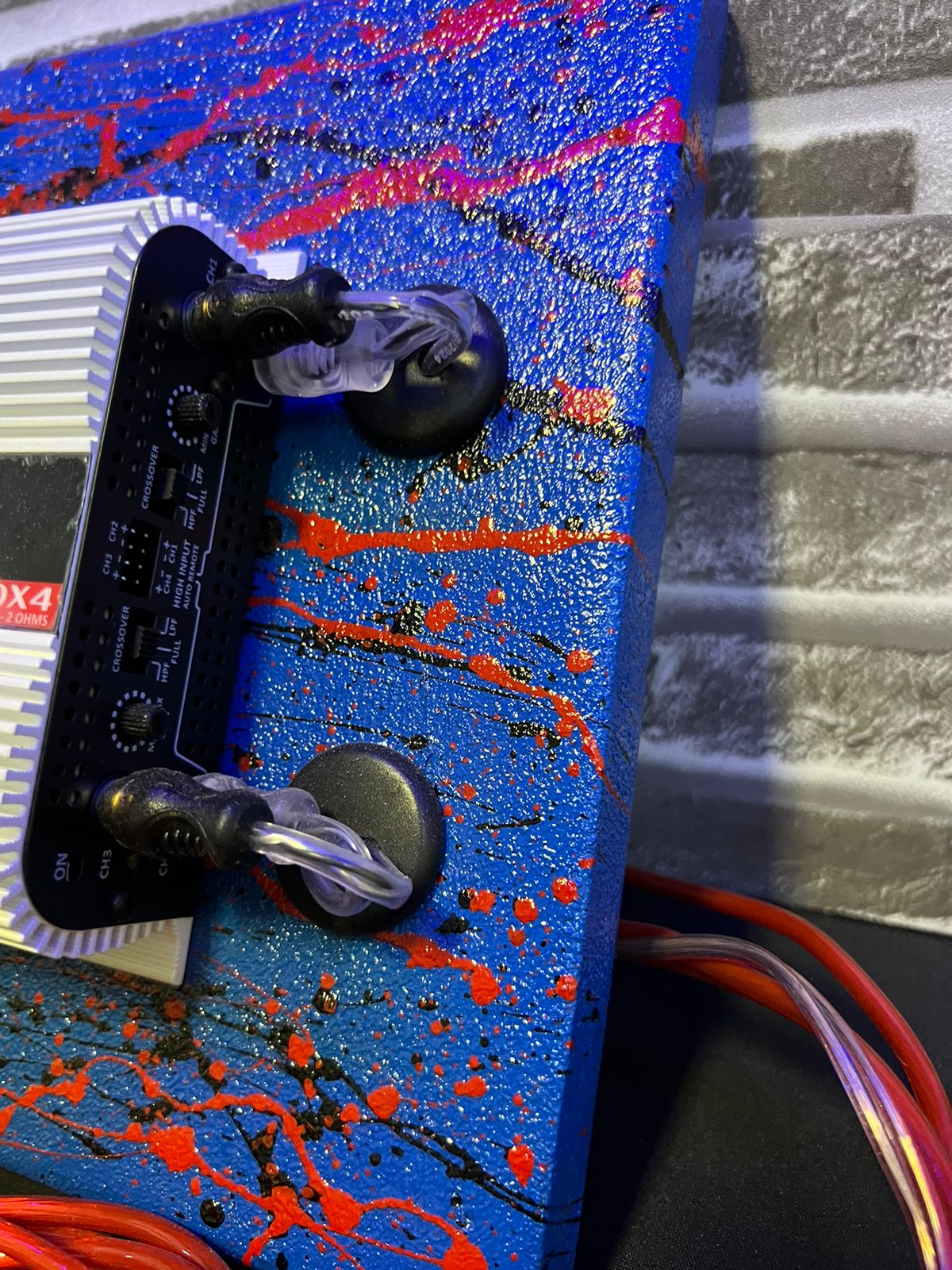 PAINÉL DE MÓDULO TS800X4 COMPLETO - AZUL - GUI CAR