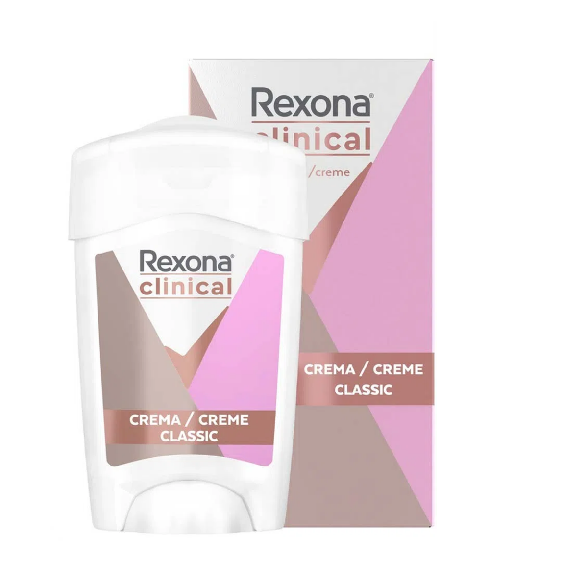 REXONA CLINICAL WOMAN CLEAN ROSA 48G ANTITRANSPIRANTE EM CREME - BOA ...