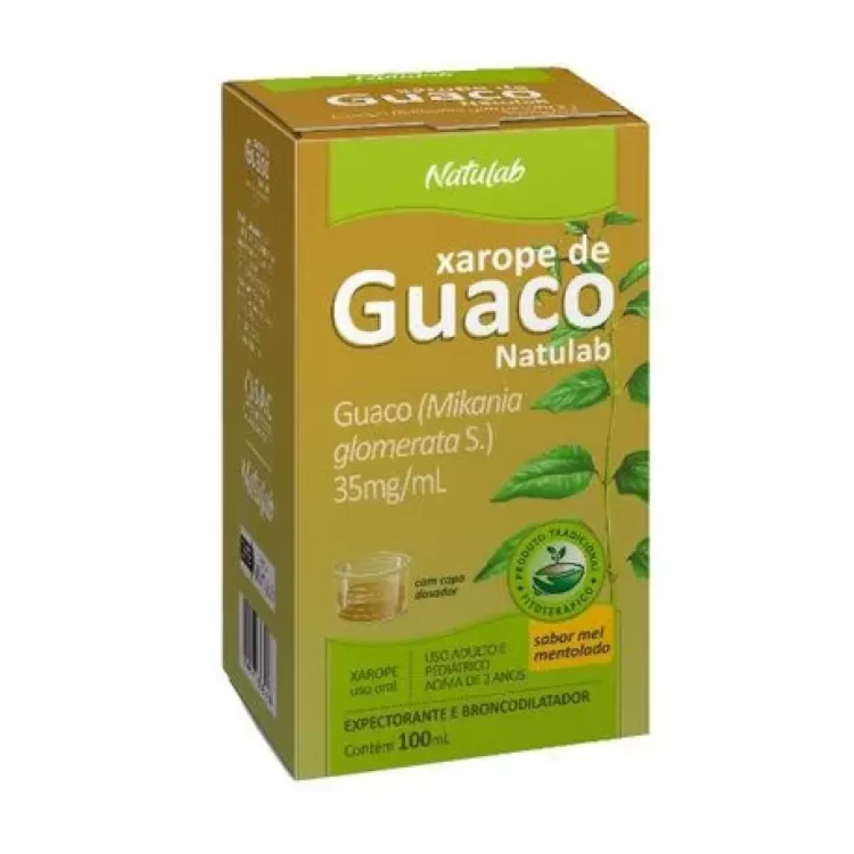 XAROPE DE GUACO NATULAB GUACO MIKANIA GLOMERATA 100ML NATULAB BOA - BOA ...