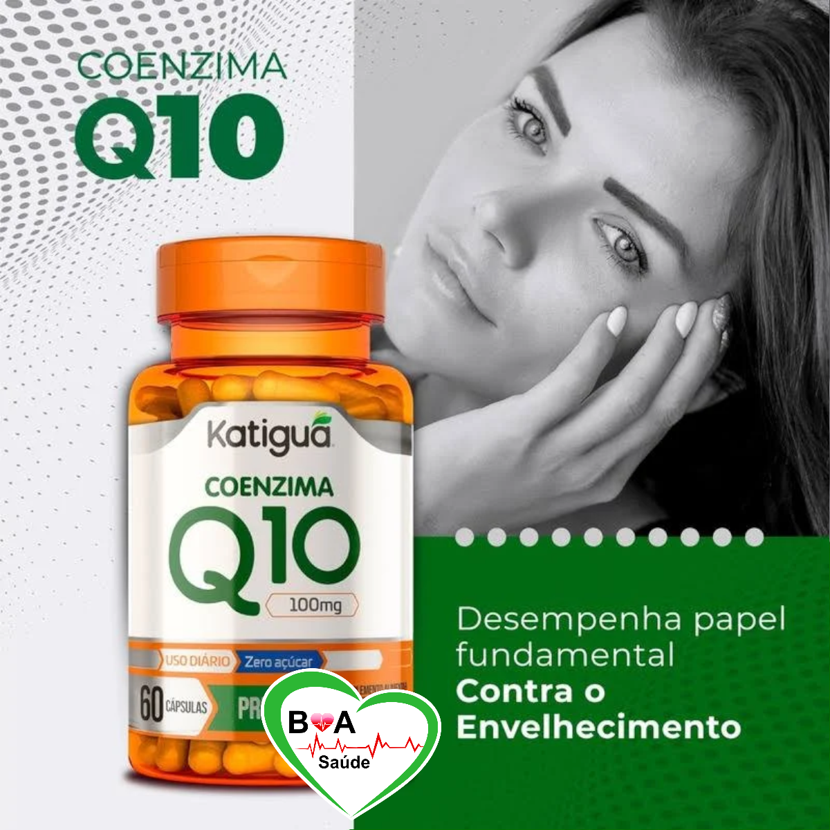 COENZIMA Q10 100MG COM 60 CAPSULAS KATIGUA ENZIMA BOA SAUDE - BOA SAUDE - BOA SAUDE LOJA VIRTUAL ...
