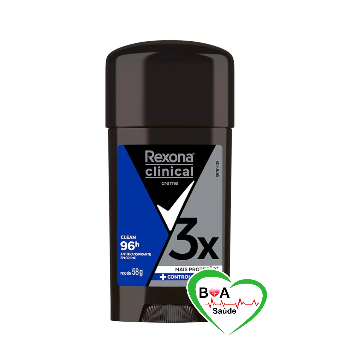 CREME REXONA CLINICAL CLEAN MEN AZUL 58 G NOVA FORMULA - BOA SAUDE ...