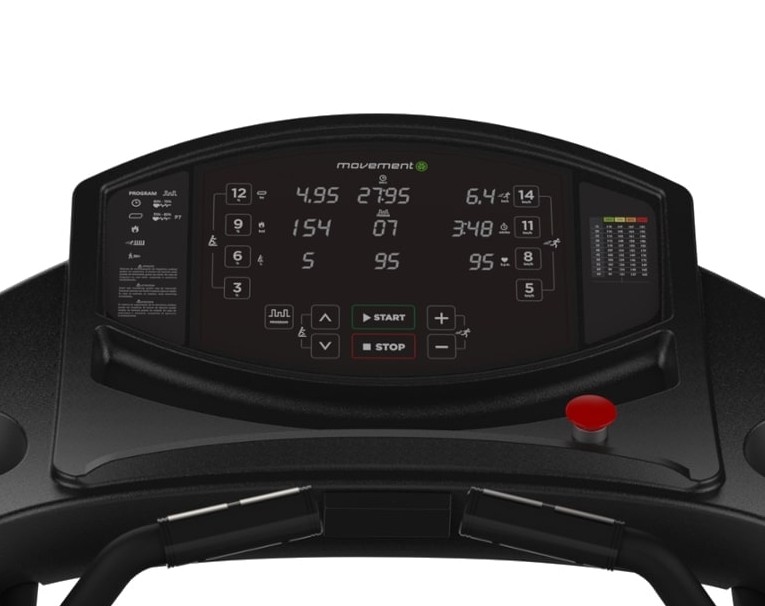 Esteira Ergométrica Movement 3.0 T 250 iLed Profissional - Suprafit