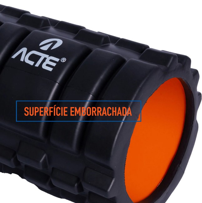 Rolo de Liberação Miofascial, Rolo de Massagem Rígido 33cm - Suprafit