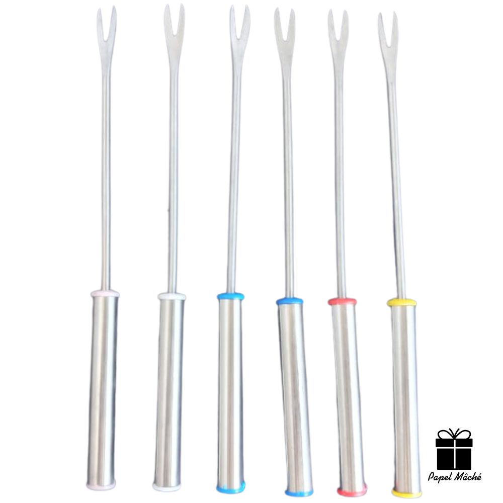 Kit Aparelho Para Fondue Esmaltado 11 Peças Aço Carbono Mais Raclette 7 ...