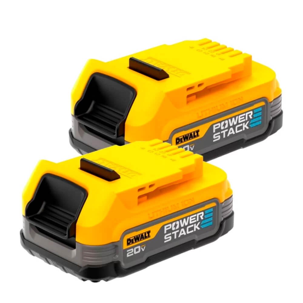 Kit Dewalt 2 Baterias PowerStack 20V + Carregador Bivolt / Sulmódulos ...