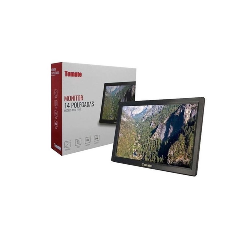 Monitor LED Portátil Tomate MTM-1410 14" - Casa Sertaneja Eletro - Aqui ...