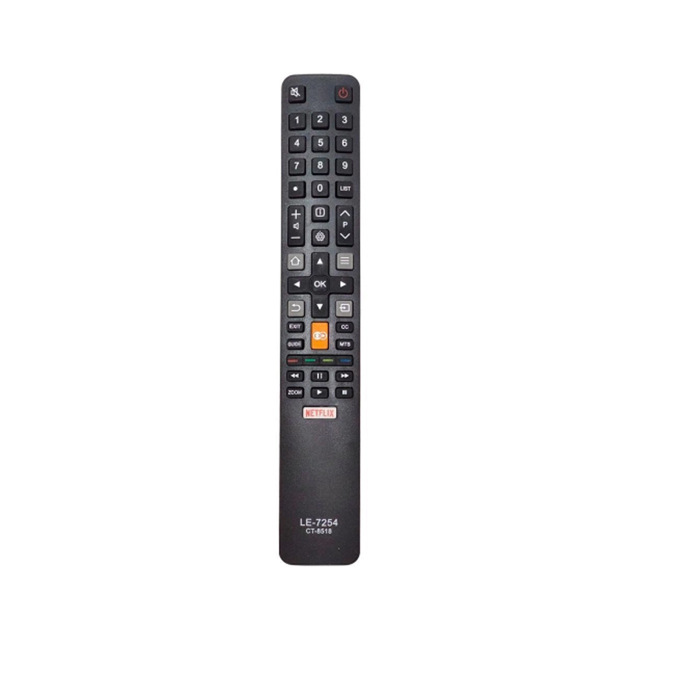 Controle Remoto TV TCL Lelong LE-7254 CT-8518 - Casa Sertaneja Eletro ...