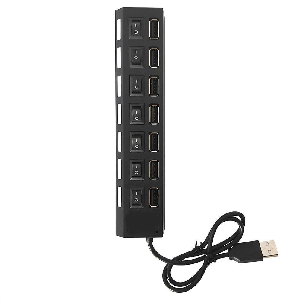Hub Kapbom KA-H7U 7 Portas USB 2.0 Preto - Casa Sertaneja Eletro - Aqui ...