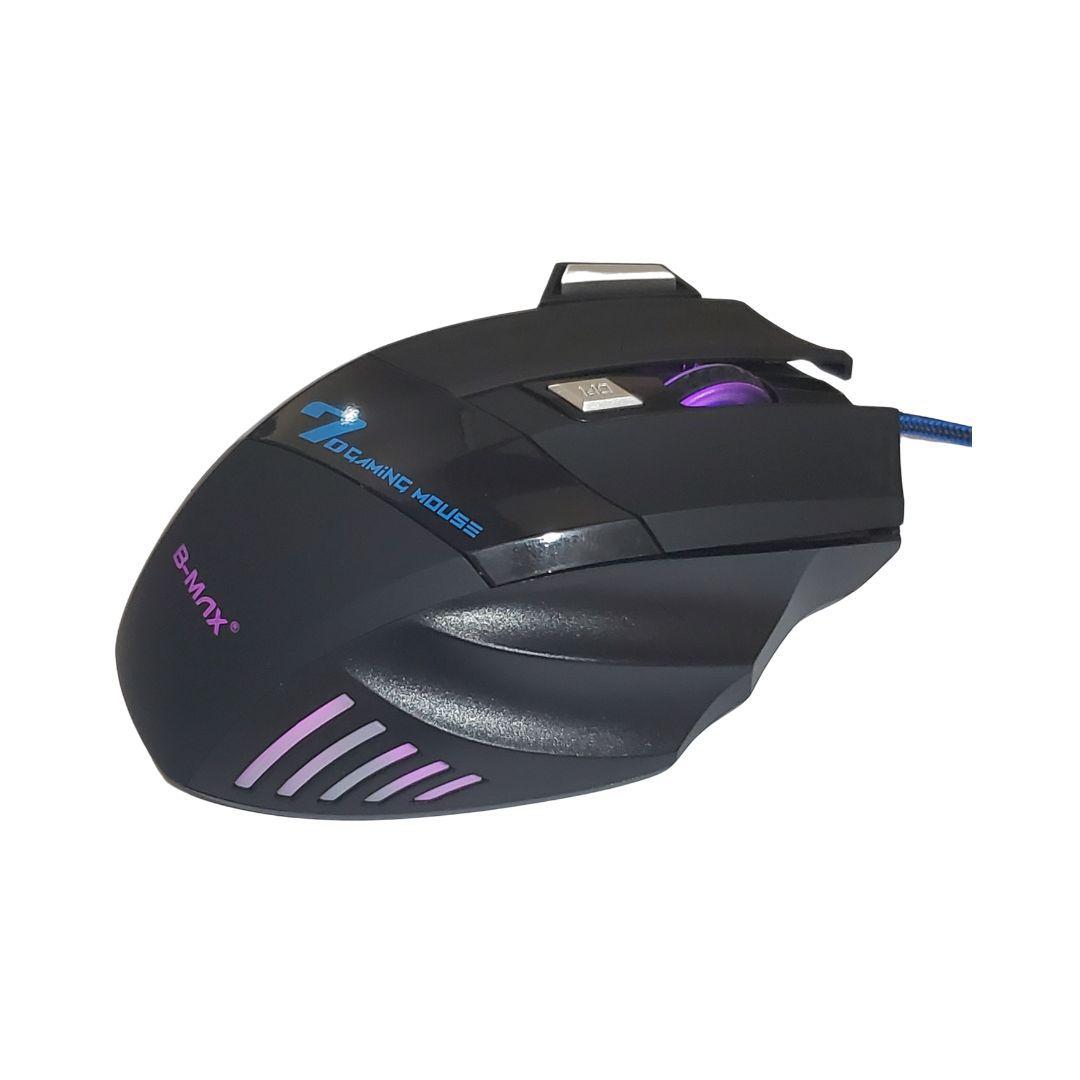 Mouse Gamer com Fio B-Max X7 Gaming 2400DPI Preto - Casa Sertaneja Eletro - Aqui nós não ...