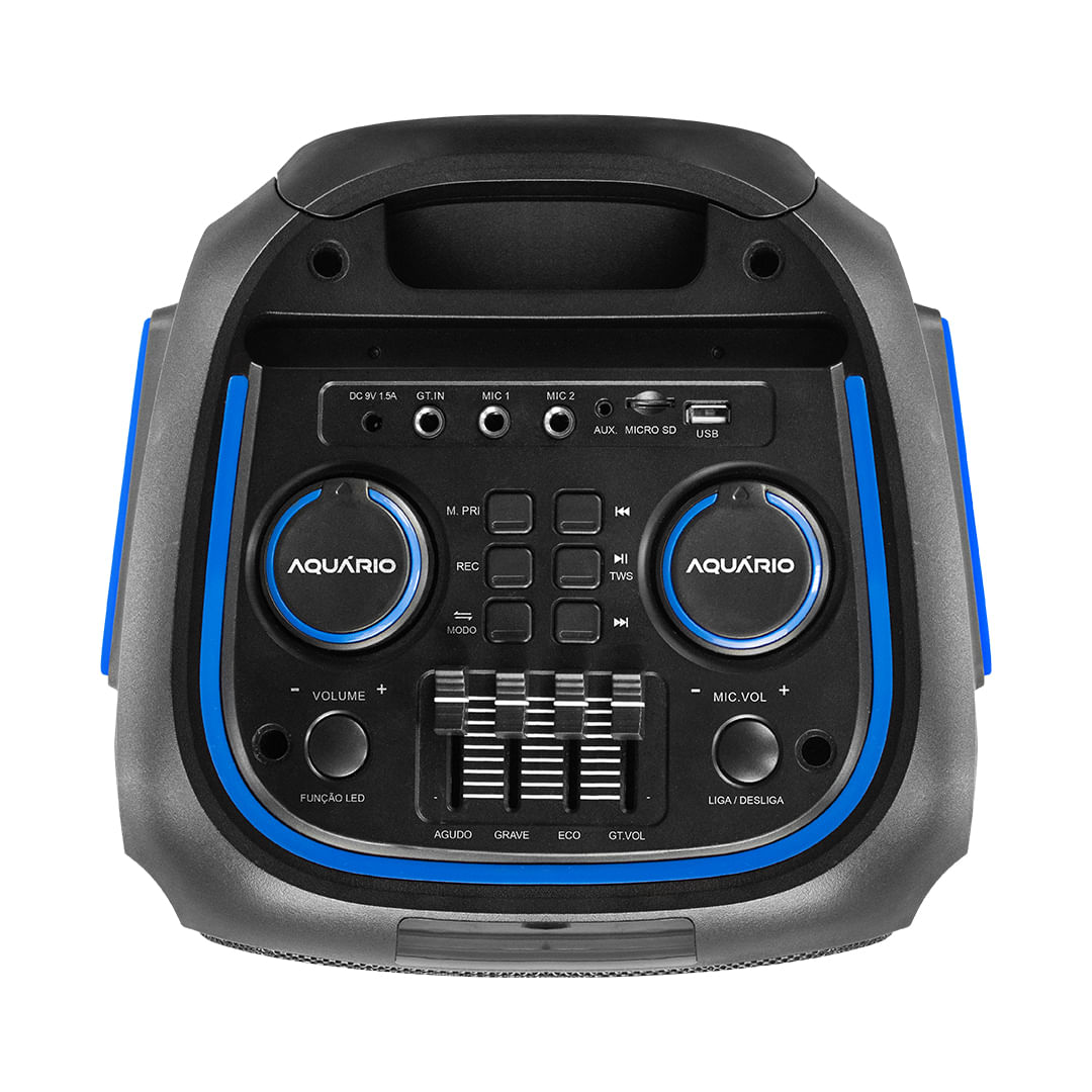 Caixa Som Bluetooth Aquário SP-750 750W Preta - Casa Sertaneja Eletro ...