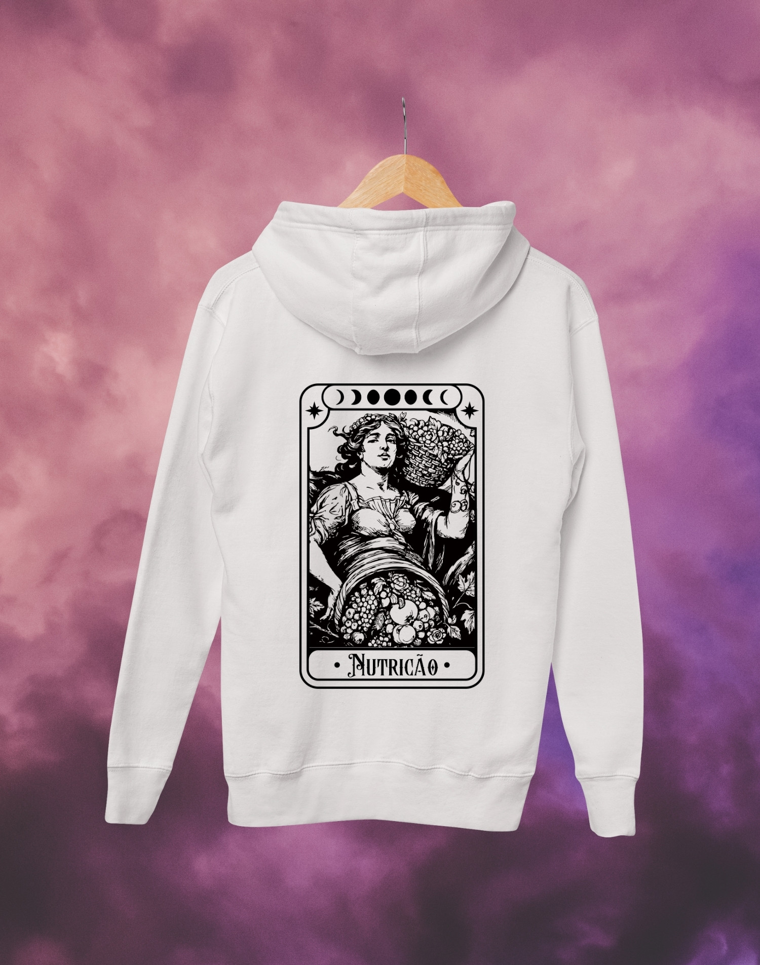Moletom Canguru Flanelado - Nutrição - Tarô - Basic - Estampamos a ...