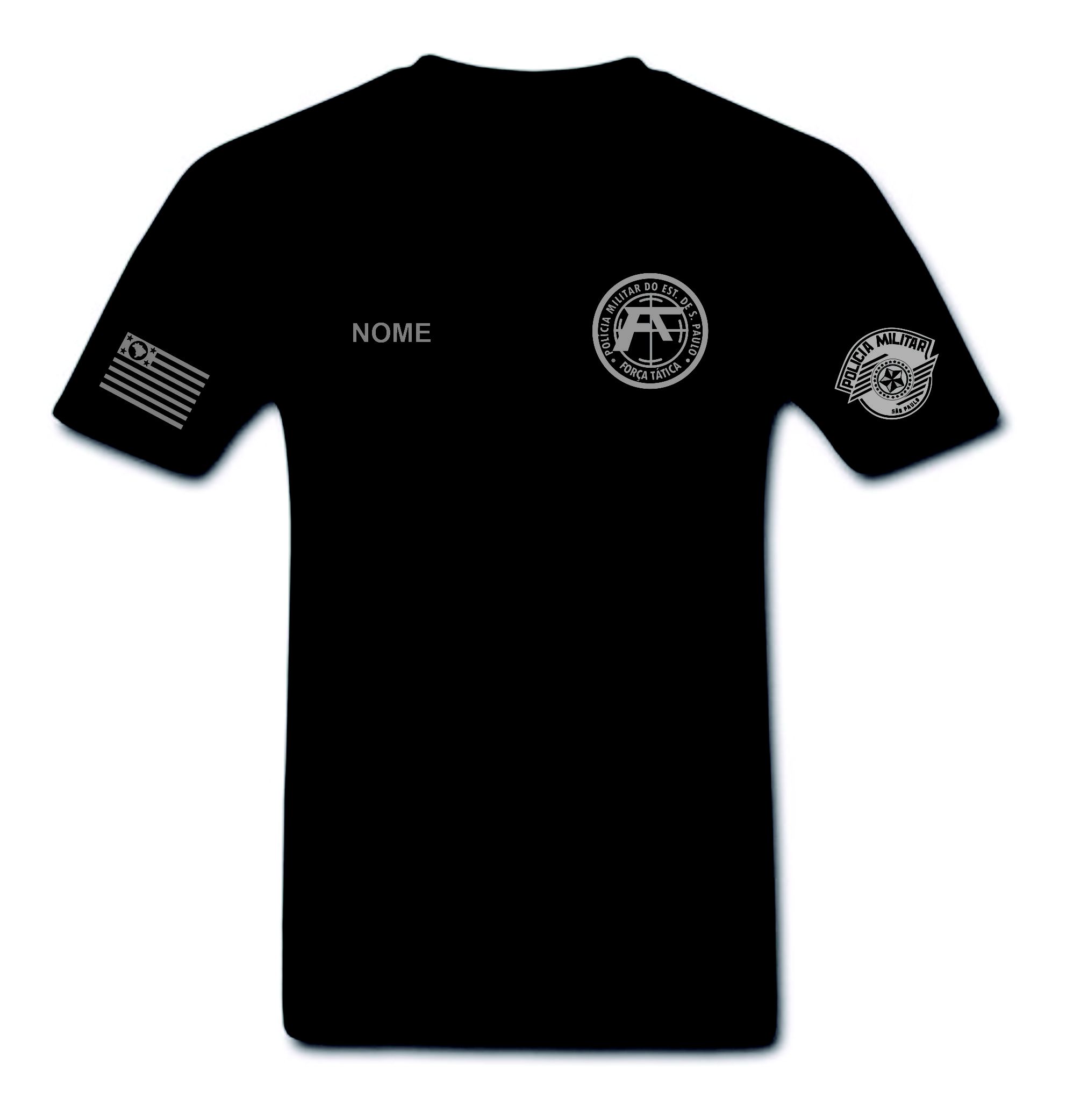 Camiseta Força Tática Policia Militar São Paulo - Rodrigues Stampas
