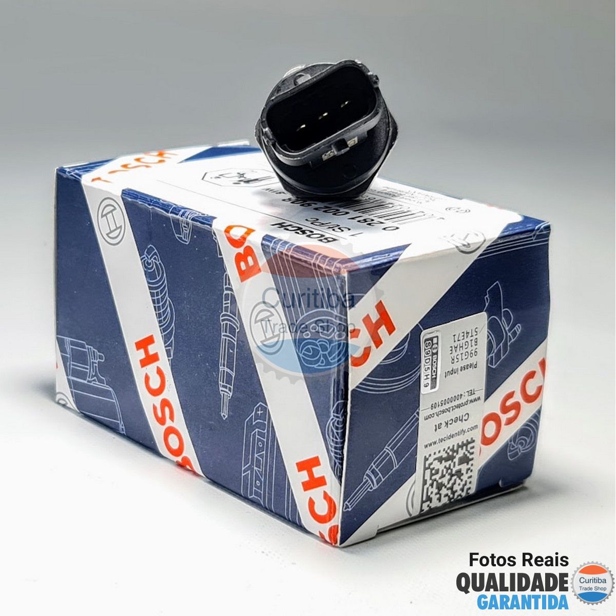 Sensor Pressao Flauta Rail 0281002398 - Curitiba Trade Shop