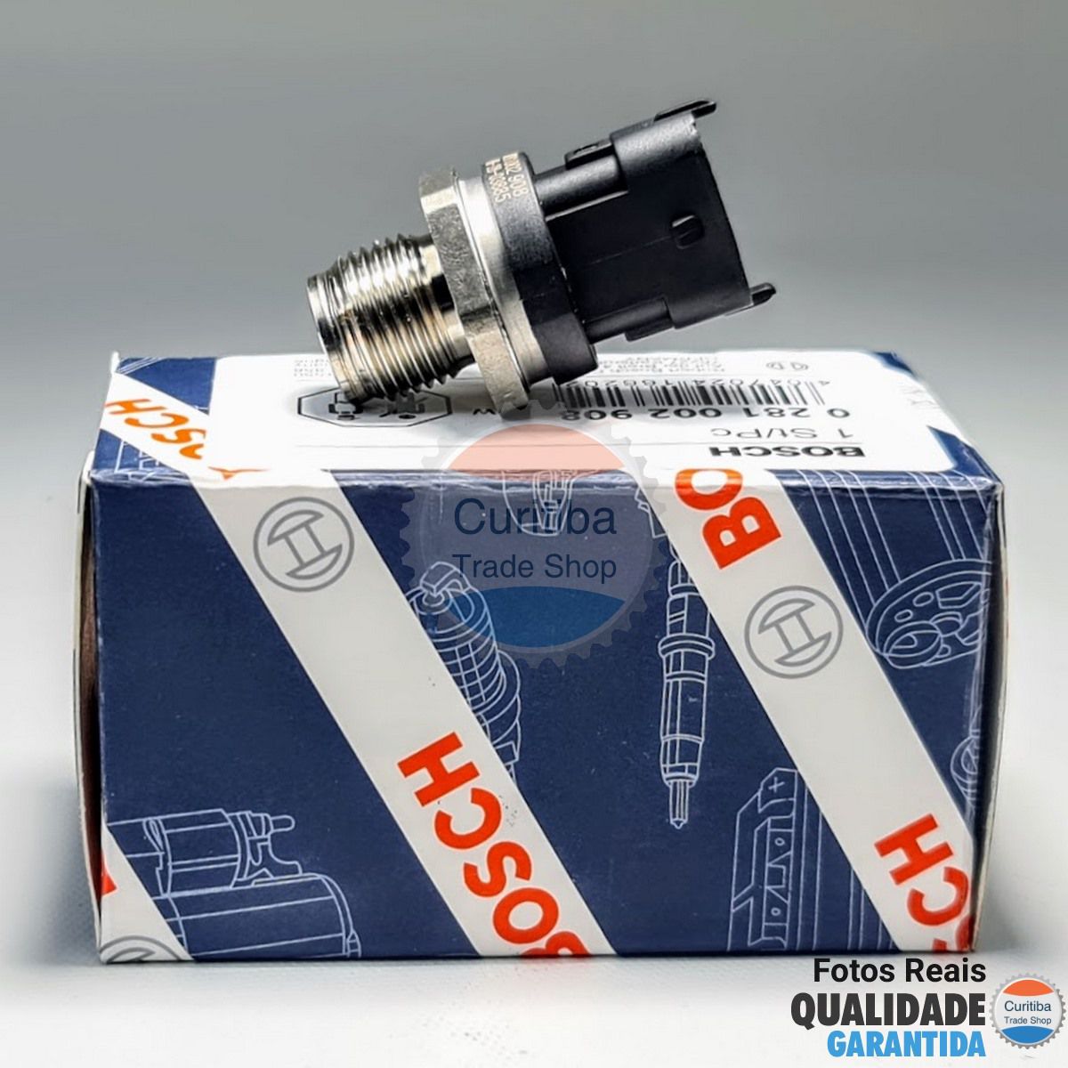 Sensor Pressao Flauta Rail 0281002398 - Curitiba Trade Shop