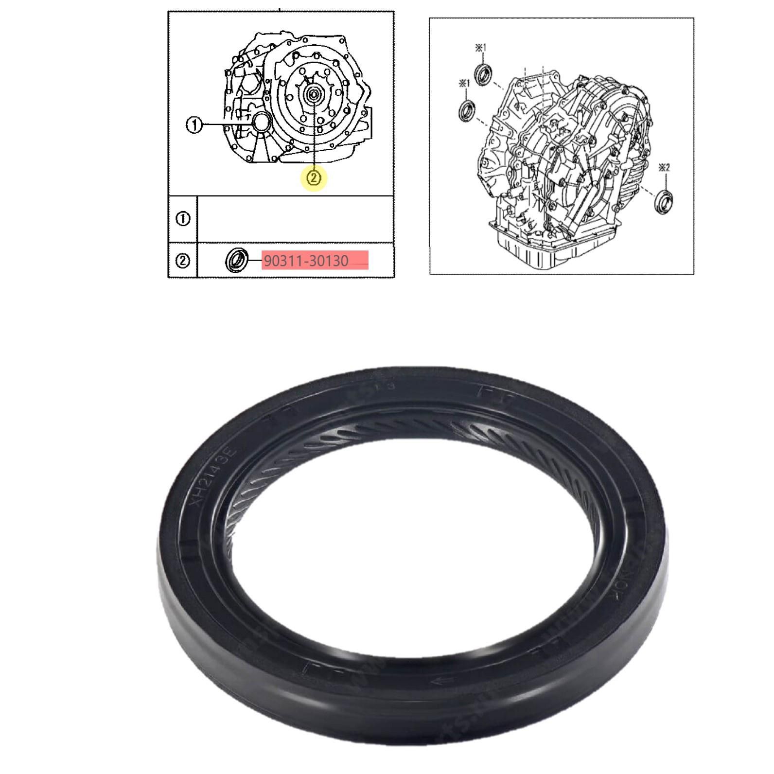 Retentor 42X57X7 CONVERSOR DE TORQUE TOY COROLLA E COROLLA CROSS CVT ...