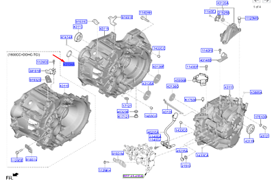 Retentor CONVERSOR DE TORQUE 43134-2A010 - 431342A010 - Curitiba Trade Shop