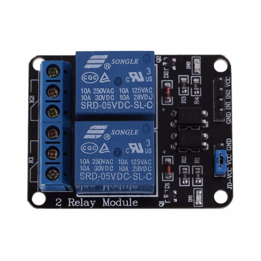 Módulo Rele 5v 2 Canais - Impacto CNC