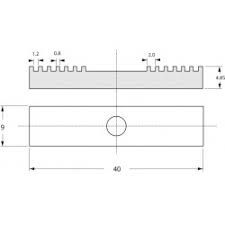 Mancal fixo SHF08 para eixo 8mm - Impacto CNC