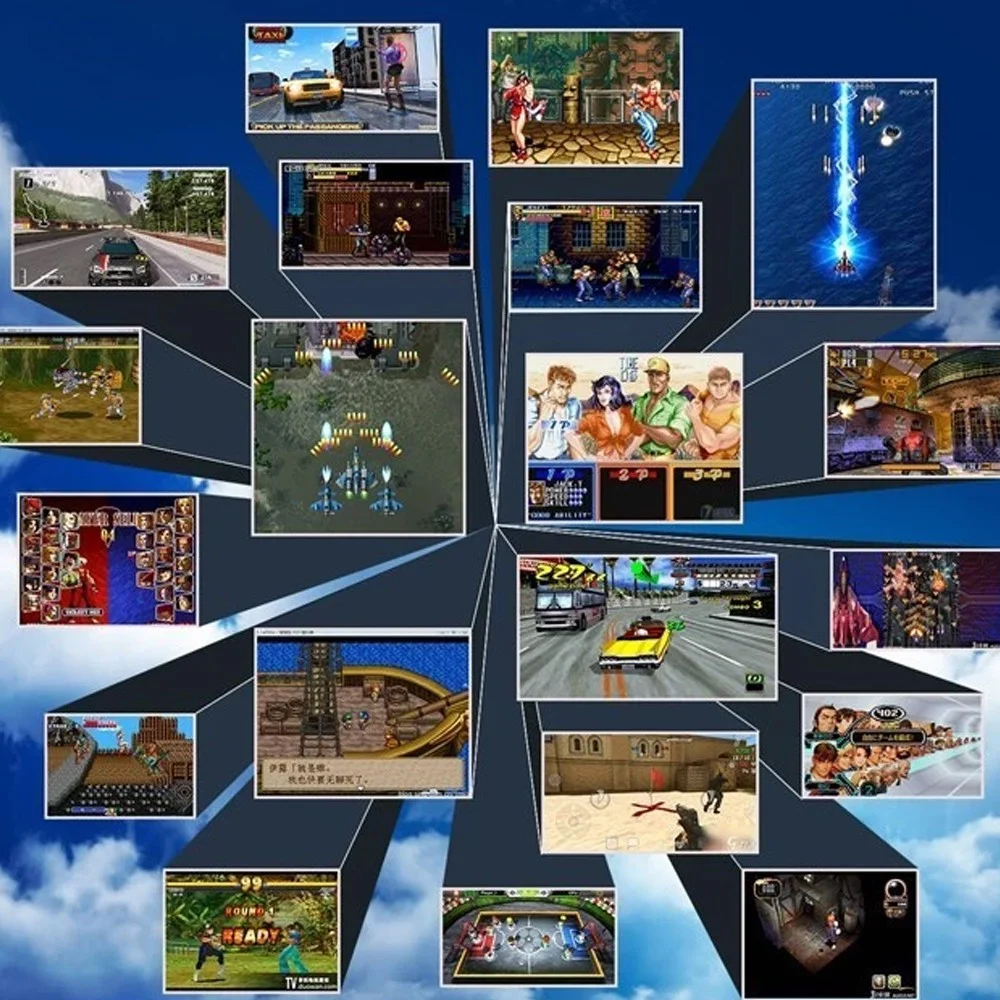 Videogame Retro Arcade Box 30.000 Jogos - Game com Café.com