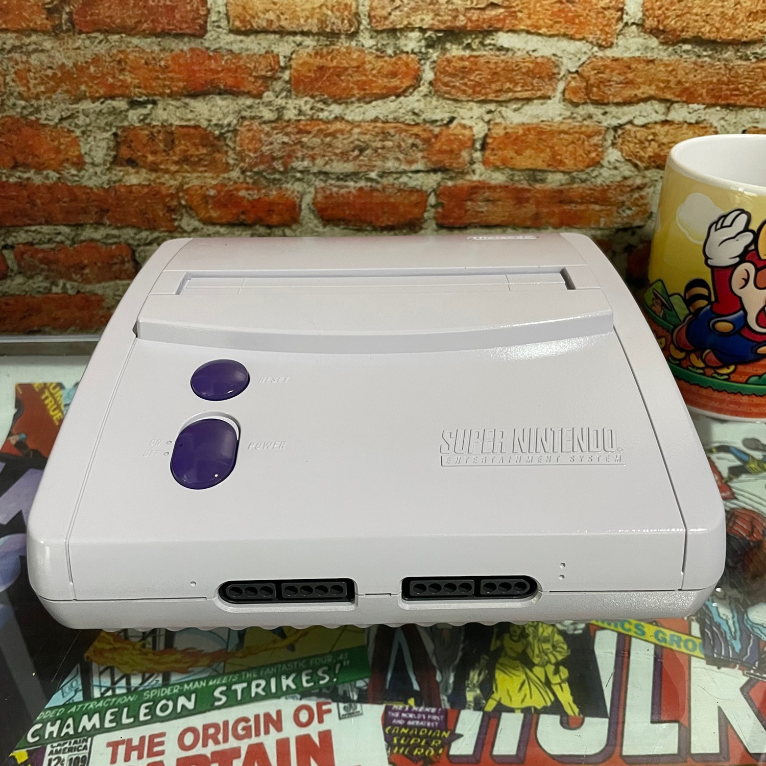 Super Nintendo Baby Áudio e Vídeo - Game com Café.com