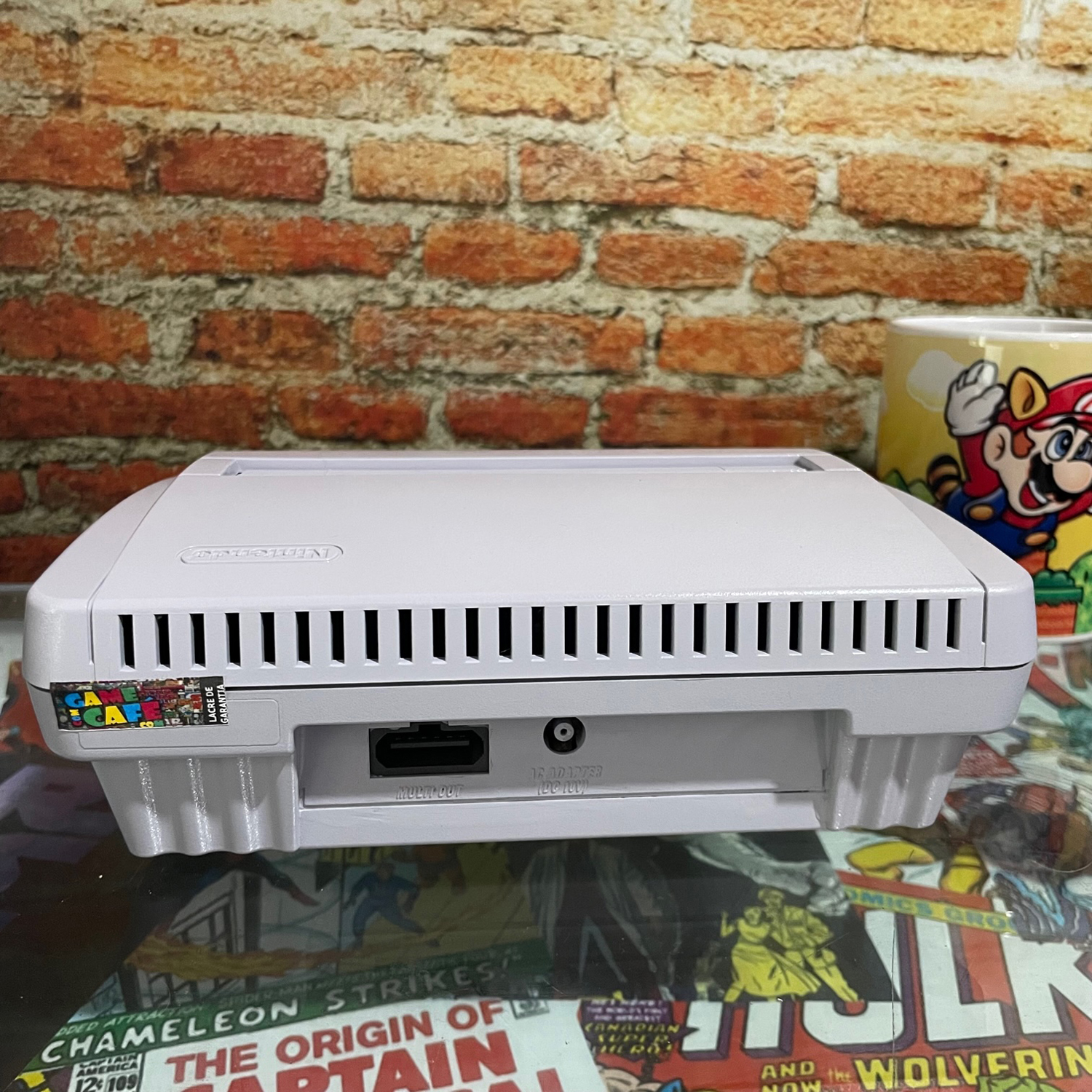 Super Nintendo Baby Áudio e Vídeo - Game com Café.com