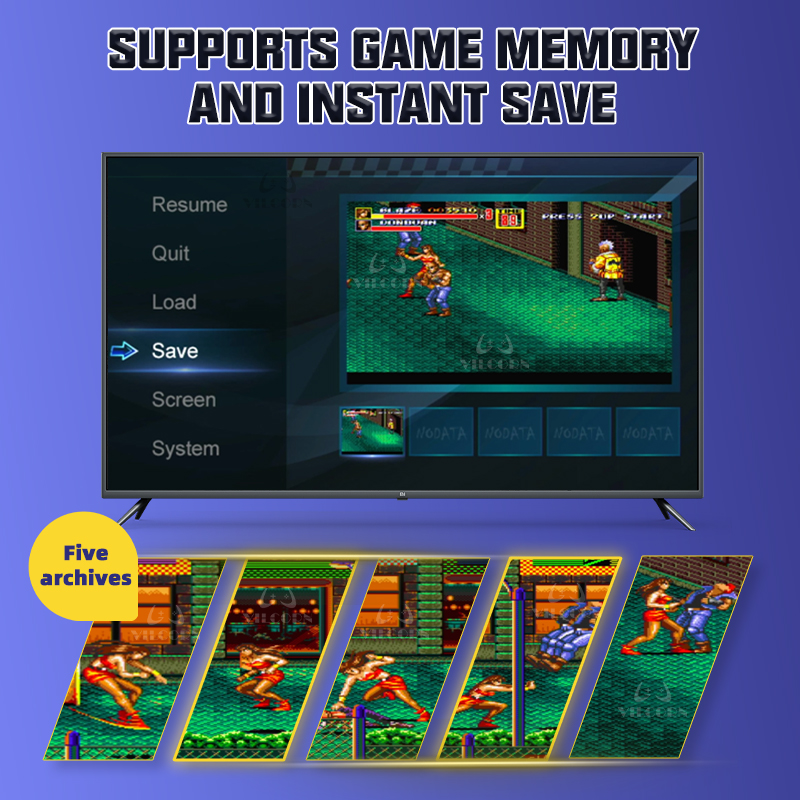 Mega Drive HDMI com 1000 Jogos - Game com Café.com