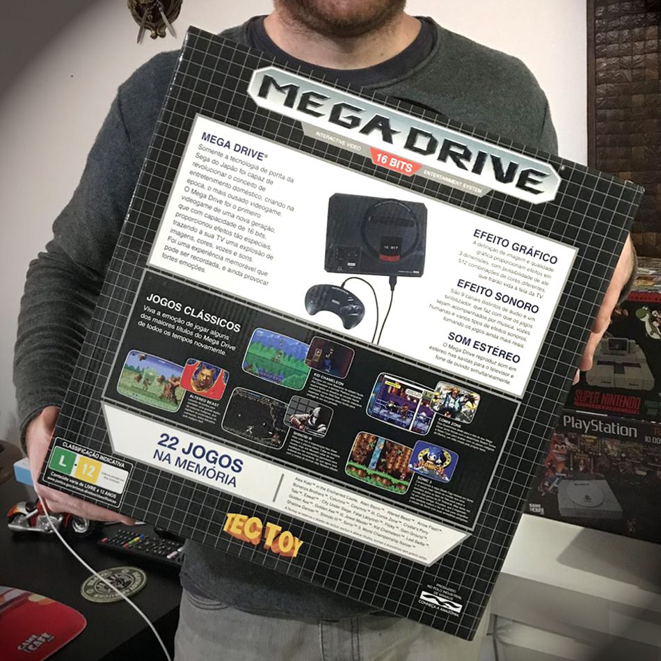 Mega Drive Tectoy Ed Limitada - Game com Café.com