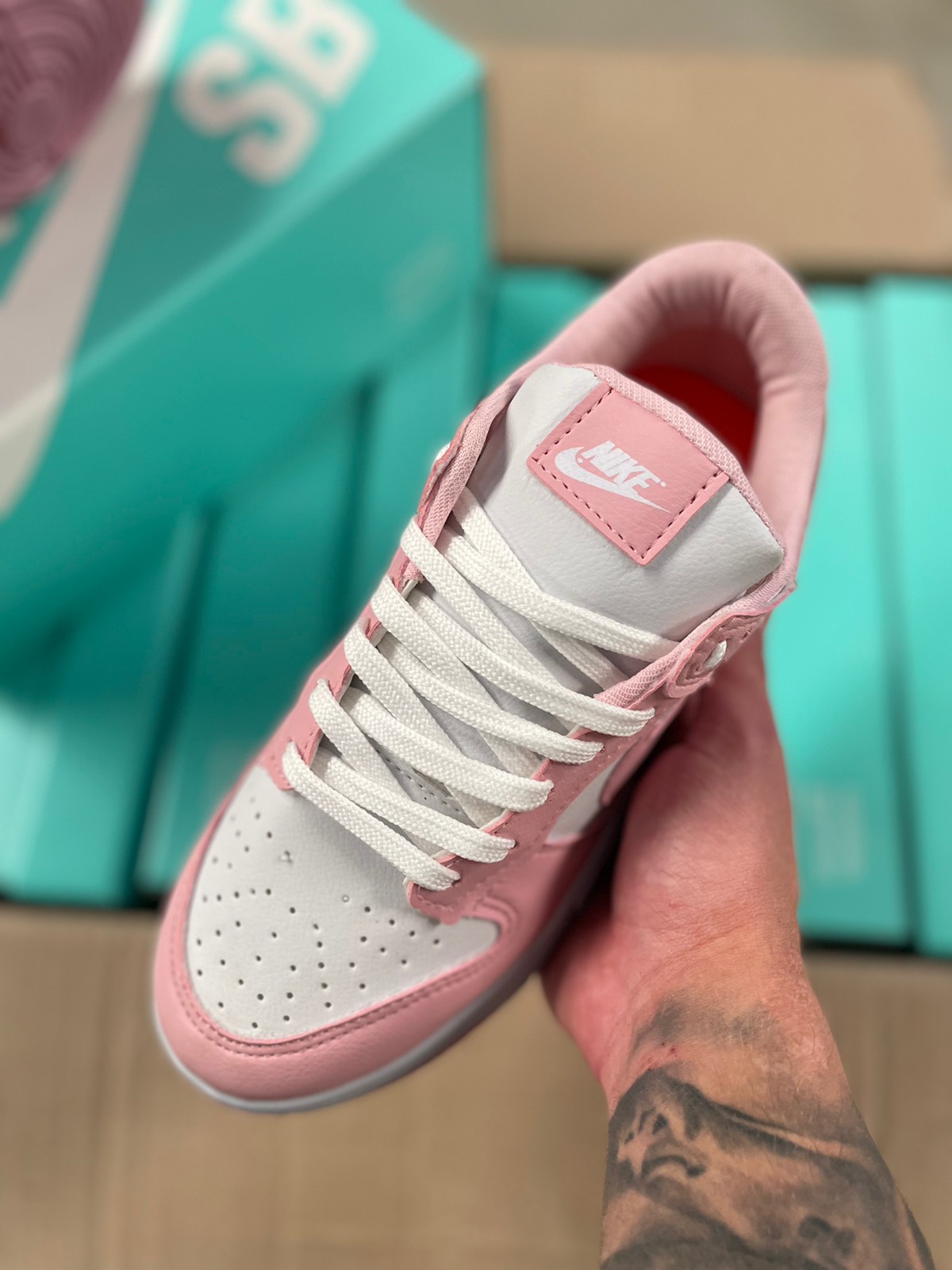 Dunk Low rosa - Estillus Store