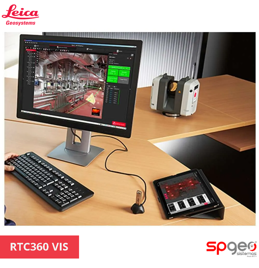 Leica RTC360 VIS Laser Scanner 3D - SPGeo